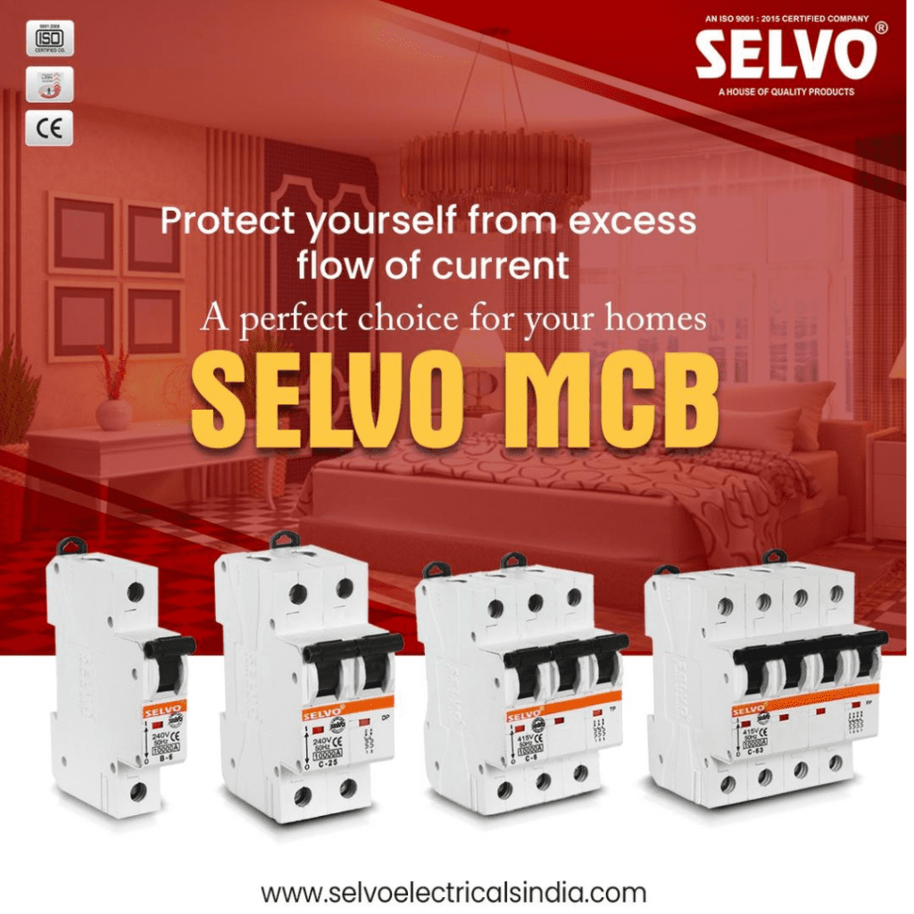 Elevating your Safety standards with SELVO MCB – selvoelectricalsindia