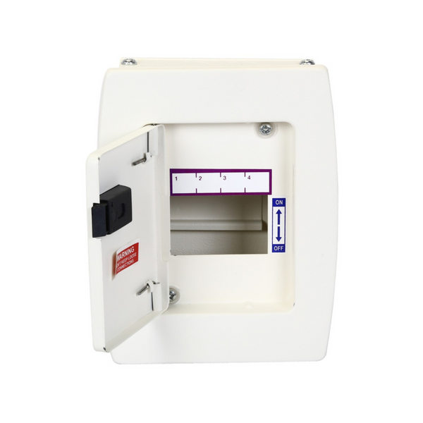SELVO 4 Way SPN Double door Distribution Board – selvoelectricalsindia